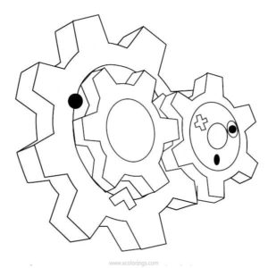 Snom Pokemon Coloring Pages - XColorings.com