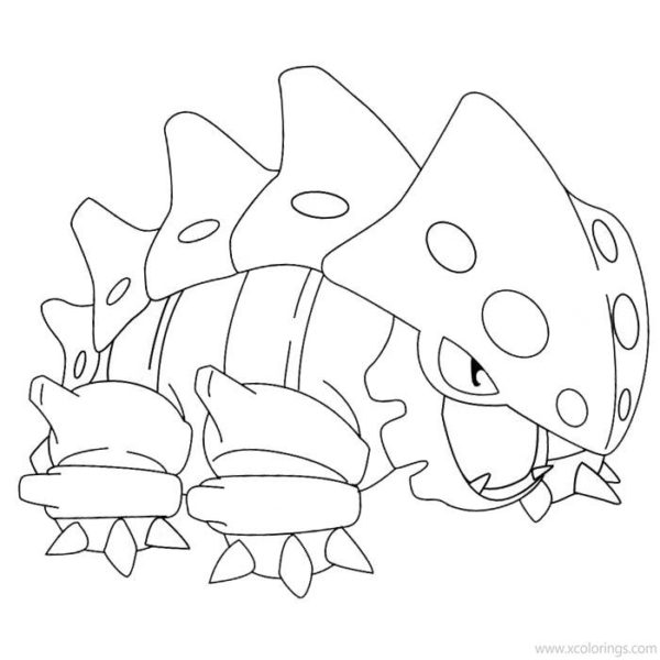 Snom Pokemon Coloring Pages - XColorings.com
