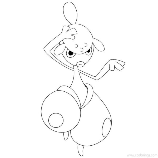 Pokemon Rookidee Coloring Pages - XColorings.com