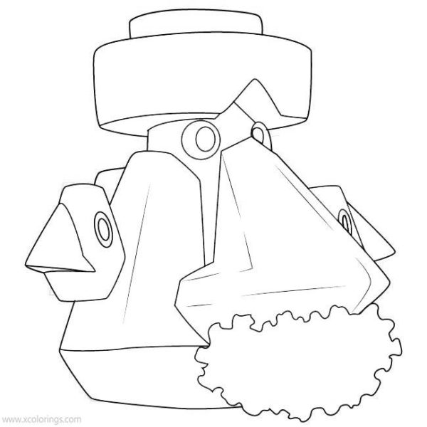 Pokemon Raboot Coloring Pages - XColorings.com