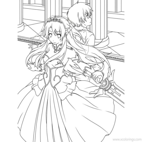 Sao Sword Coloring Pages