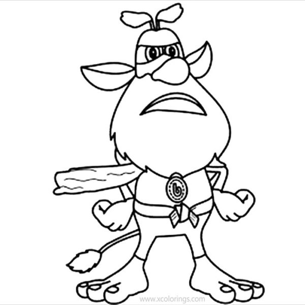 Booba Coloring Pages for Toddlers - XColorings.com
