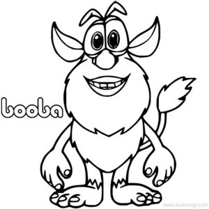 Booba Coloring Pages for Toddlers - XColorings.com