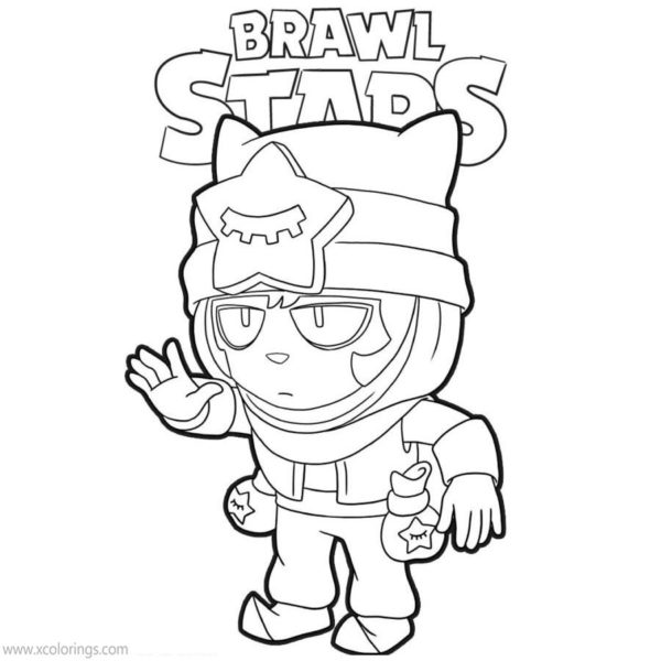 Sleepy Sandy Brawl Stars Coloring Pages - XColorings.com