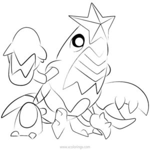 Roserade Pokemon Coloring Pages - XColorings.com