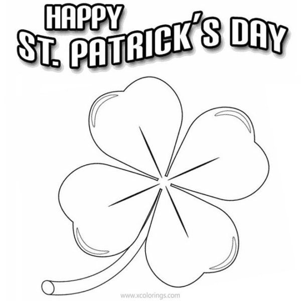 Shamrock Matching Game Coloring Pages - XColorings.com
