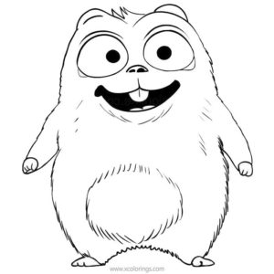 Grizzy and the Lemmings Coloring Pages Grizzy the Bear - XColorings.com
