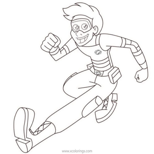 Henry Danger Coloring Pages Character Piper Hart - XColorings.com