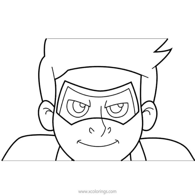 Henry Danger Coloring Pages Scared Henry Hart and Captain Man ...