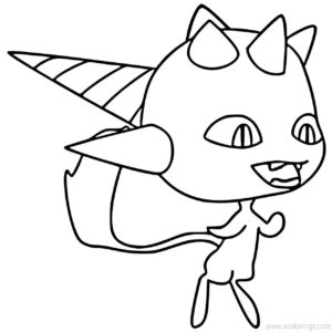 Miraculous Ladybug Coloring Pages Trixx Kwami - XColorings.com