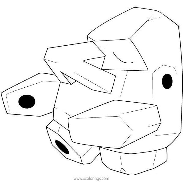 Pokemon Arctovish Coloring Pages - XColorings.com