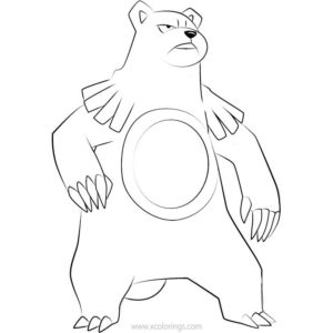 Wooper Pokemon Coloring Pages - XColorings.com