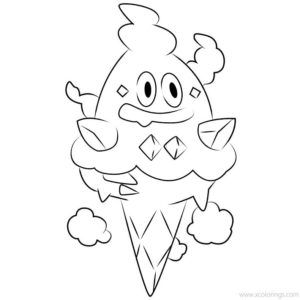 Plusle Pokemon Coloring Pages - XColorings.com