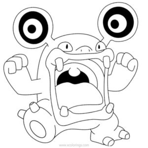 Plusle Pokemon Coloring Pages - XColorings.com