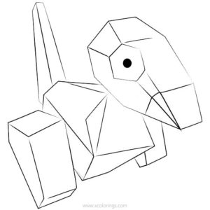Plusle Pokemon Coloring Pages - XColorings.com