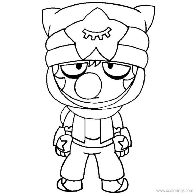 Sleepy Sandy Brawl Stars Coloring Pages - XColorings.com