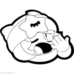 Sleepy Sandy Brawl Stars Coloring Pages - XColorings.com