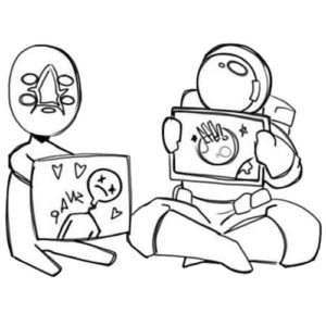 Free Scp-173 Coloring Pages - XColorings.com