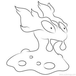 Wooper Pokemon Coloring Pages Sketch Coloring Page