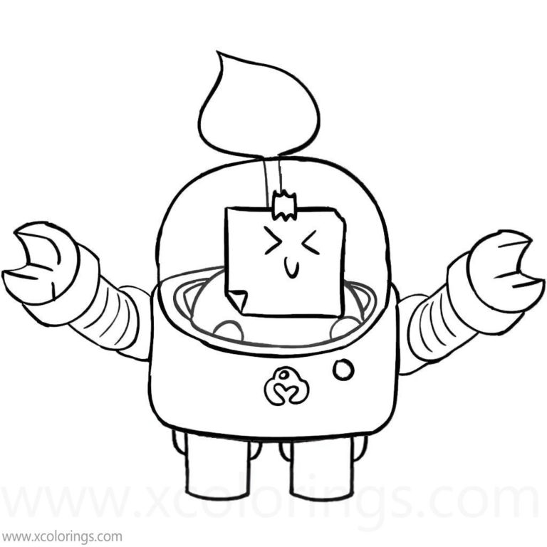 Sprout Brawl Stars Coloring Pages Mythic Brawler - XColorings.com