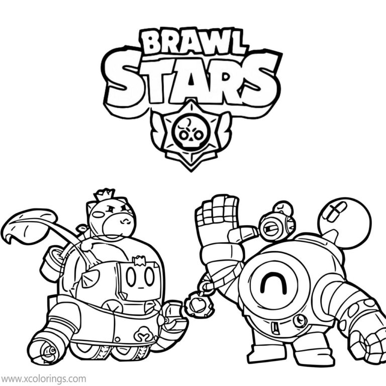 Sprout Brawl Stars Coloring Pages Mythic Brawler - XColorings.com