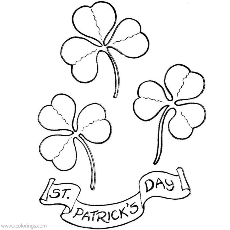 Shamrock Matching Game Coloring Pages - XColorings.com