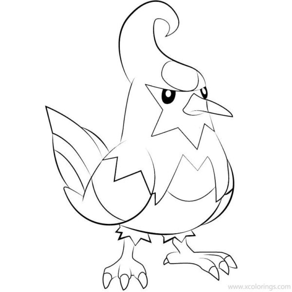 Plusle Pokemon Coloring Pages - XColorings.com