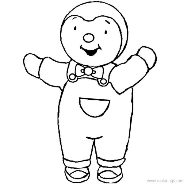 Happy Tchoupi Coloring Pages - XColorings.com