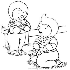 Happy Tchoupi Coloring Pages - XColorings.com