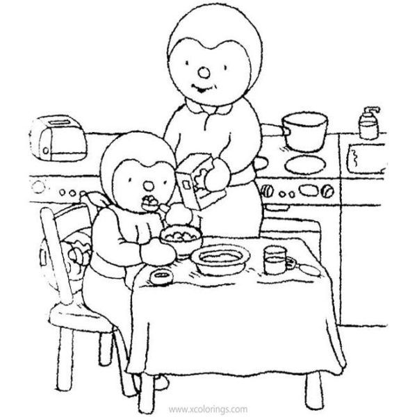 Happy Tchoupi Coloring Pages - XColorings.com