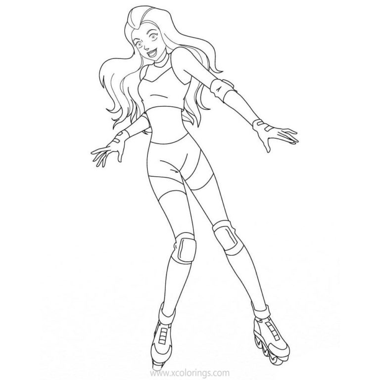 Avatar The Last Airbender Ty Lee Coloring Pages - XColorings.com