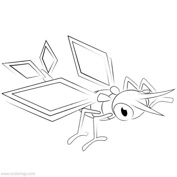 Roserade Pokemon Coloring Pages - XColorings.com