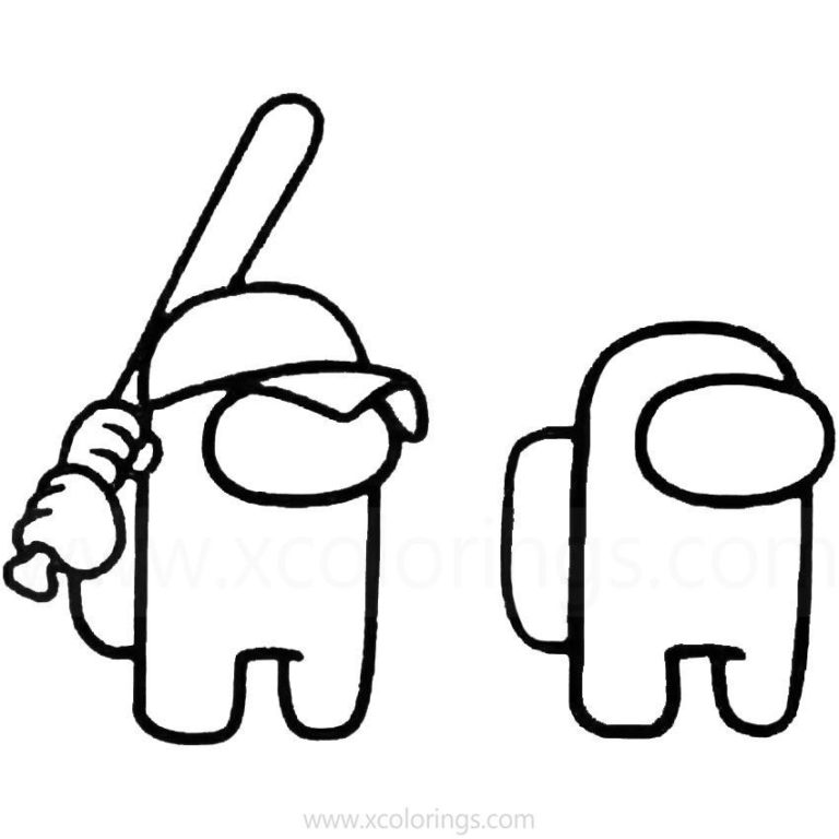 Among Us Baby Yoda Coloring Pages - XColorings.com