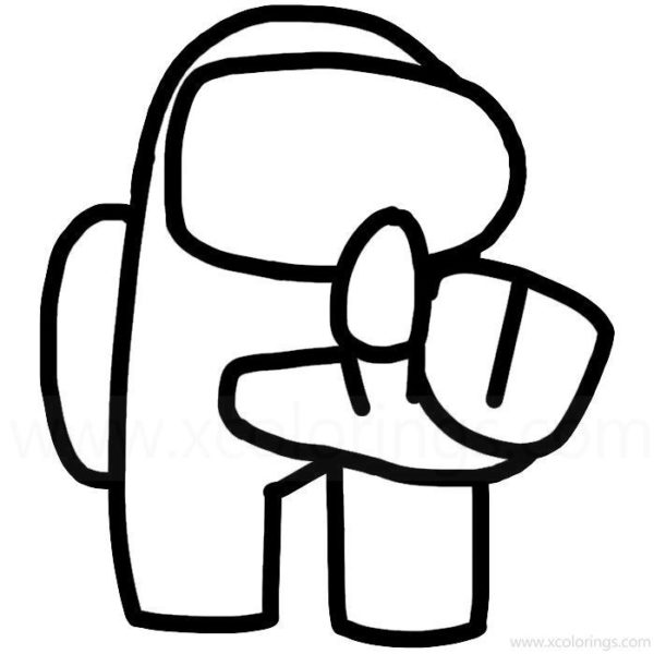 Among us easter coloring pages - booyshield