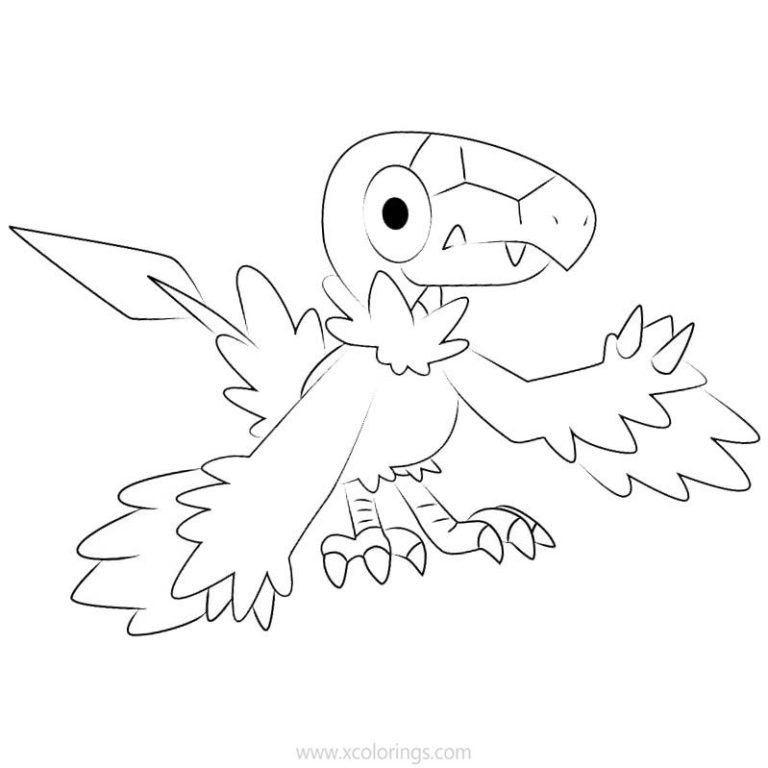 Inkay Pokemon Coloring Pages - XColorings.com