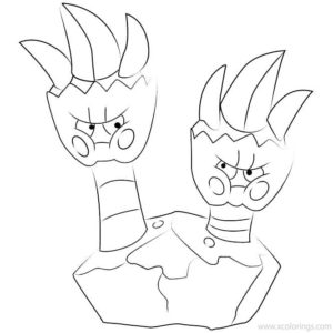 Hoothoot Pokemon Coloring Pages - XColorings.com