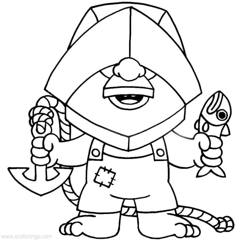 Clash Royale Coloring Pages Valkyrie and Giant Skeleton - XColorings.com