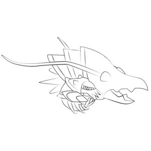 Gabite Pokemon Coloring Pages - XColorings.com