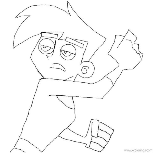 Danny Phantom Coloring Pages Ember McLain - XColorings.com