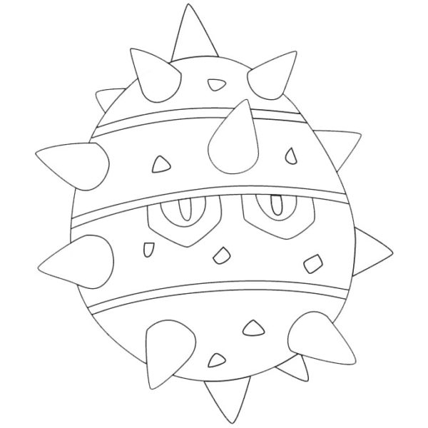 Magneton from Pokemon Coloring Pages - XColorings.com