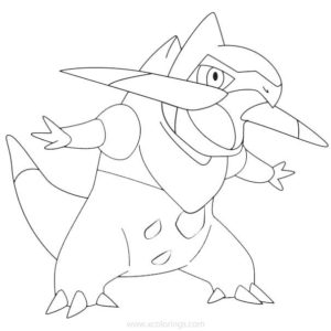 Roggenrola Pokemon Coloring Pages - XColorings.com