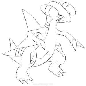 Scizor from Pokemon Coloring Pages - XColorings.com