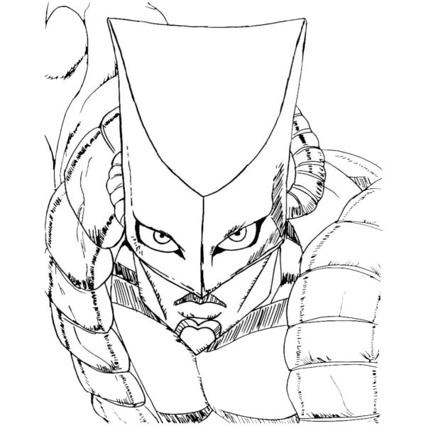 Dio from JoJo's Bizarre Adventure Coloring Pages - XColorings.com