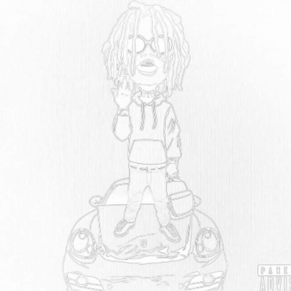 Lil Pump Coloring Pages Line Art - XColorings.com