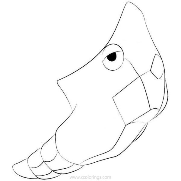 Shieldon Pokemon Coloring Pages - XColorings.com