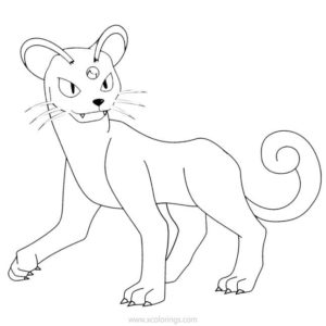 Sneasel Pokemon Coloring Pages - XColorings.com