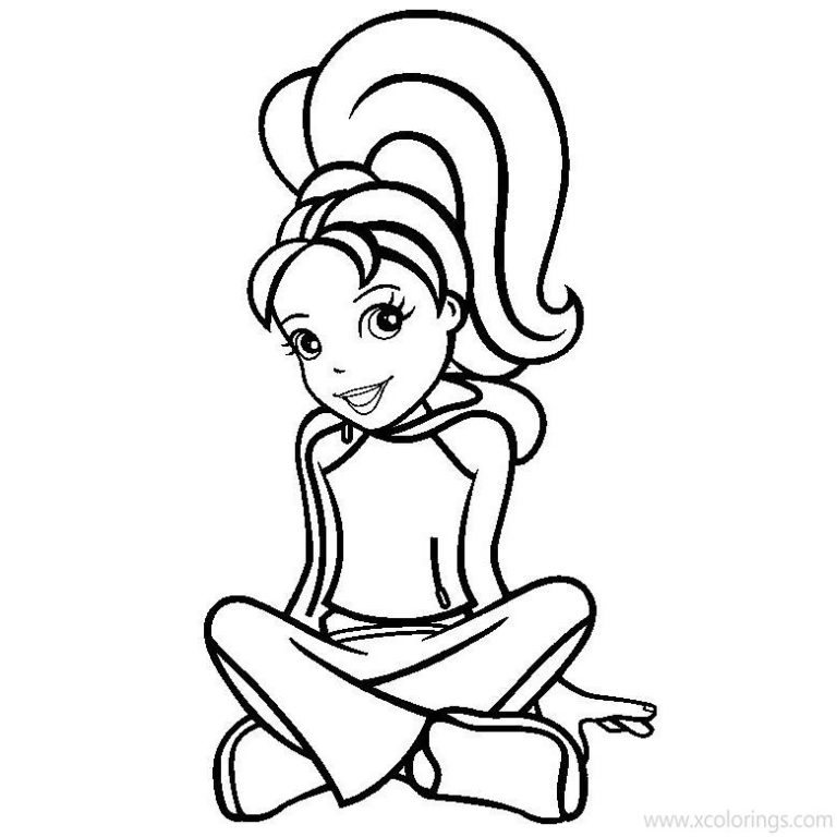 Polly Pocket Coloring Pages Lila - XColorings.com