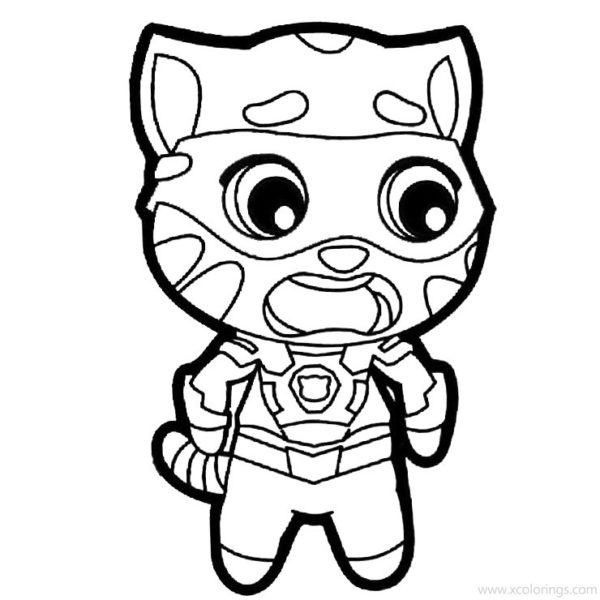 Tom Hero Coloring Page Coloring Pages