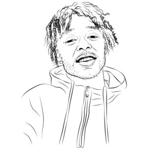 Lil Uzi Vert Coloring Pages - XColorings.com
