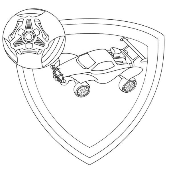 Rocket League Game Coloring Pages - XColorings.com